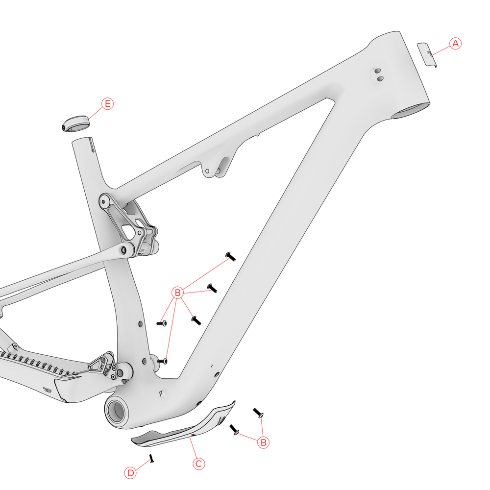Blur Frame 2025 – Santa Cruz Bicycles