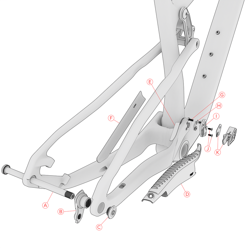 Blur Frame 2025 – Santa Cruz Bicycles