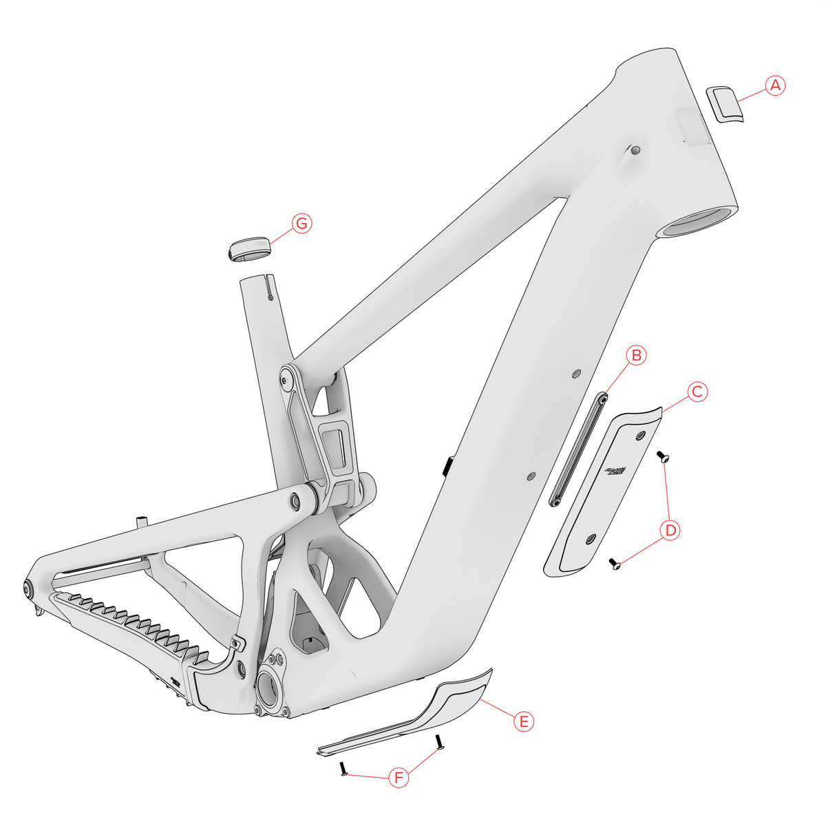 Hightower Frame 2025 – Santa Cruz Bicycles